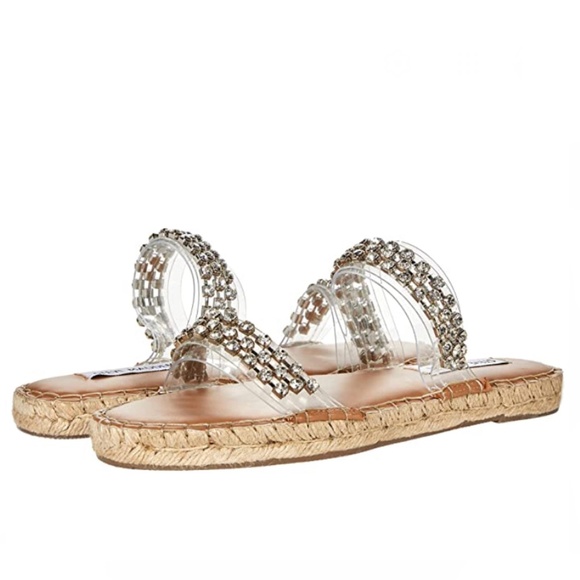 Steve Madden | Shoes | Steve Madden Rhinestone Sandal Slide | Poshmark